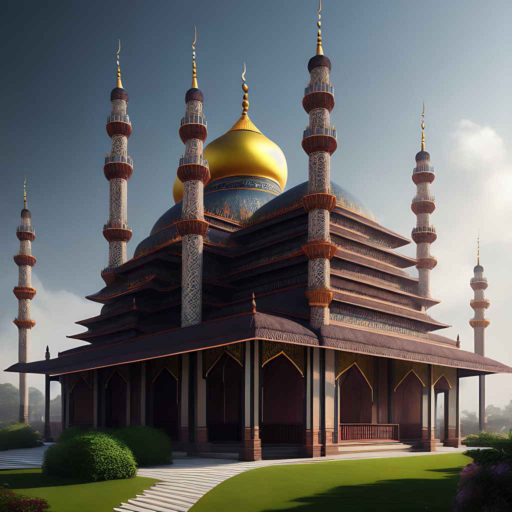 Indonesian Mosque with Its Magnificence PART 1 - Horroj